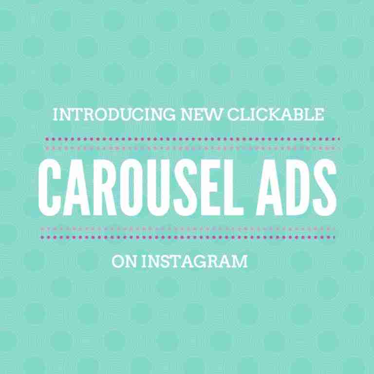 INSTAGRAM’S BIG STEP: CAROUSEL ADS - Whizsky