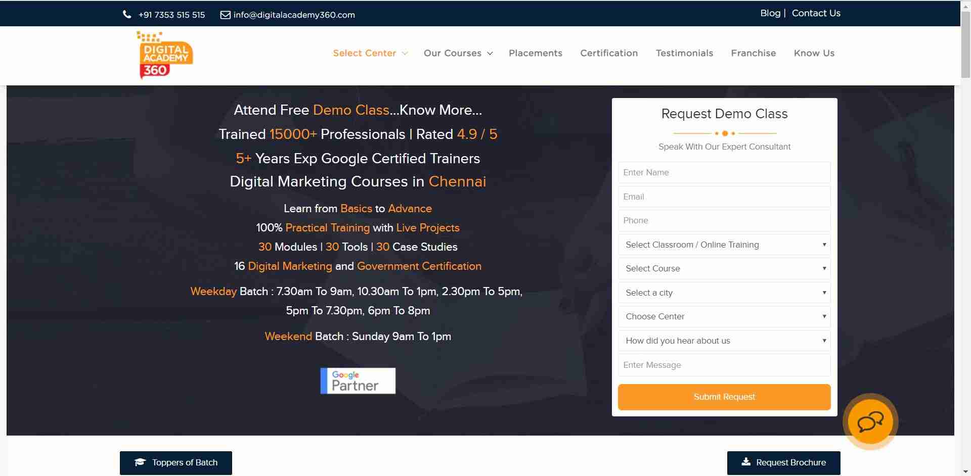 Top 10 Digital Marketing Courses In Chennai To Master The Digital Orbit ...