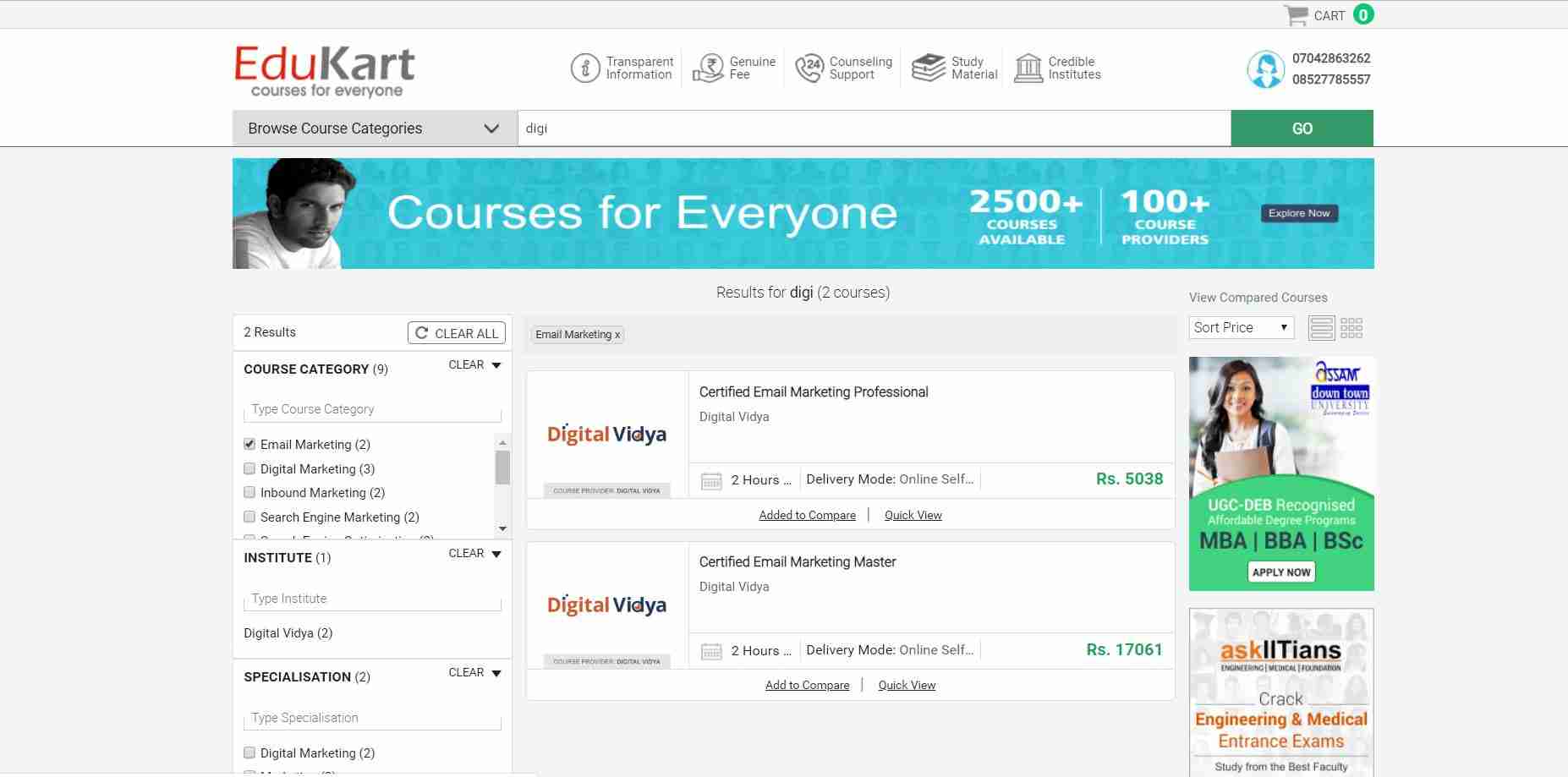 [Case Study] EduKart: Shop The Right Course By Carting It - Whizsky
