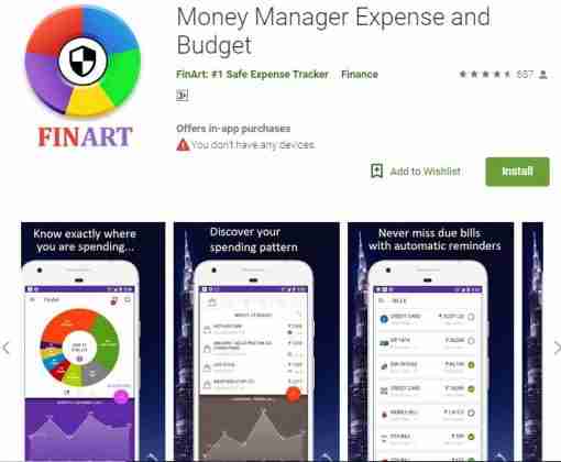 [App Review] FinArt–A Safer And Easier Money Management - Whizsky