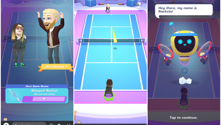 Snapchat Introduces Bitmoji 'Tennis'To Gaming Options - Whizsky